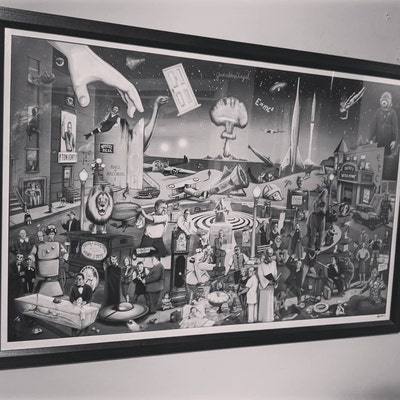 FIFTH DIMENSION Twilight Zone Wall Art Poster - Etsy