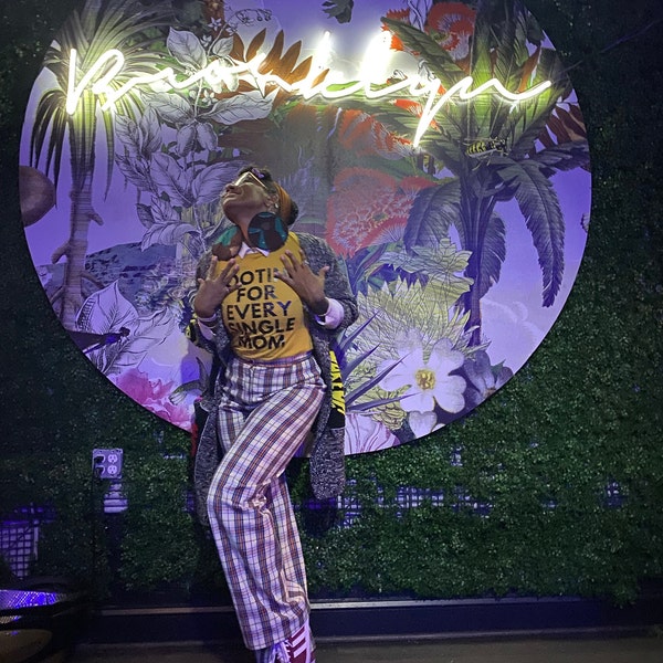 Vintage 60s Mod Bright Pink Matching Set With Pink Polka Dot Beading ...