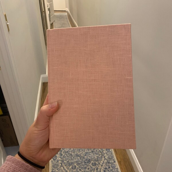 Linen and Leather Watercolor Sketchbook Natural Linen With Leather Tie by Small Oak Studios - Etsy