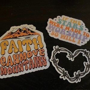 Jesus Heals Christian Stickerfaith Stickers Christian Stickers ...