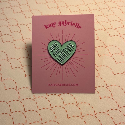 X-files Scully Sure Fine Whatever Enamel Lapel Pin / Buy 3 - Etsy Canada