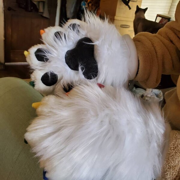 Made to Order Digitigrade Fursuit Feetpaw Shoes Feet Boots Costume ...