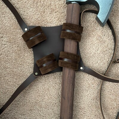 Scalpel Throwing Knife Leg Sheath for Larp or Cosplay, Larp Safe Knives ...