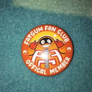 Fat Fan Club Badge - Etsy