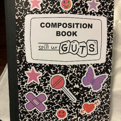 Sour / Guts Inspired Composition Notebook - Etsy