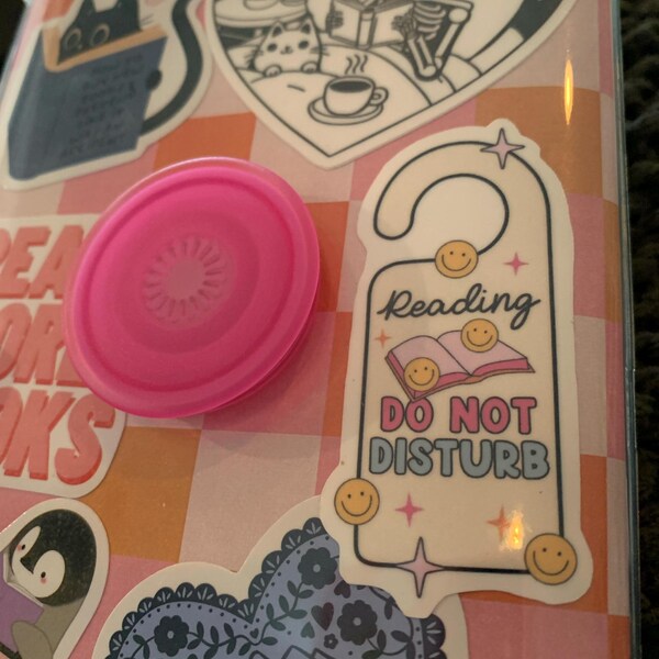 Reading Do Not Disturb Sticker , Bookish Sticker , Reading Sticker ...