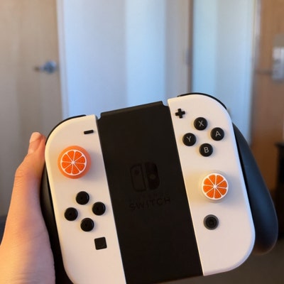 Nintendo Switch Joy Con Thumb Grips Joystick Cap Silicone Cover Fruit ...