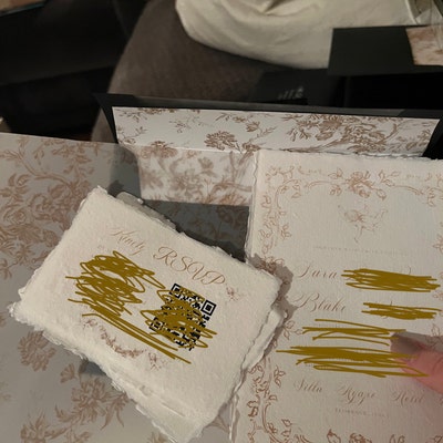 8x10 WHITE 150 Gsm Handmade Paper Deckled Edge Cotton - Etsy