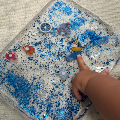 Tactile Exploration Mat Sensory Bag, Squish Bag, Squish Panel, Sensory ...