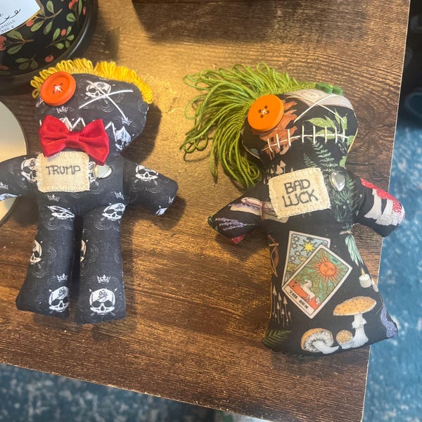 Stress Relieve Voodoo Doll - Fridge Magnet - Pin Cushion - Dammit Doll ...