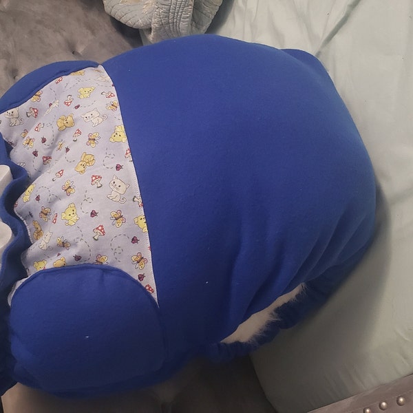 ABDL Diaper Sleepy Time Shiny Oof Poof Costume Diaper Piece - Etsy