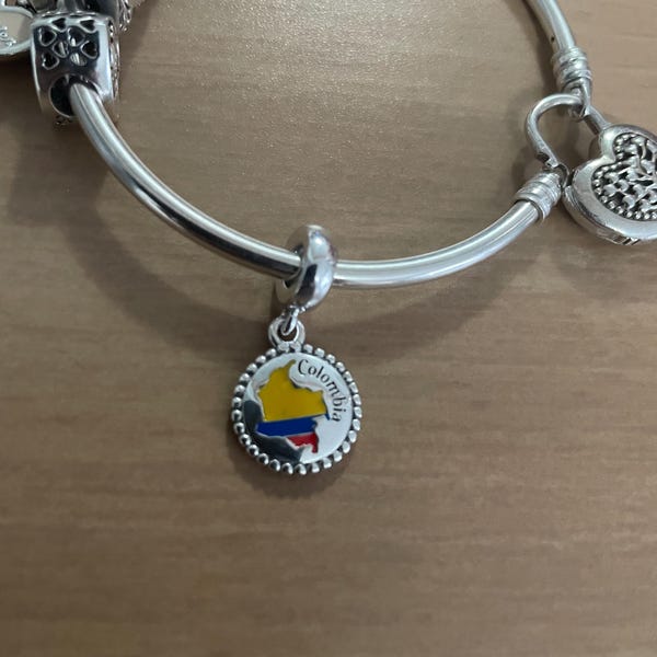 Pandora Croatia Flag Bead Exclusive Charm S925 Silver Travel Jewelry ...