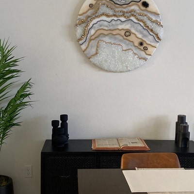 Geode Resin Wall Art, Geode Wall Art, Geode Resin Art, Resin Art, Wall ...