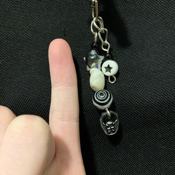 KNY Keychains Matching Beaded Silver Keychains - Etsy