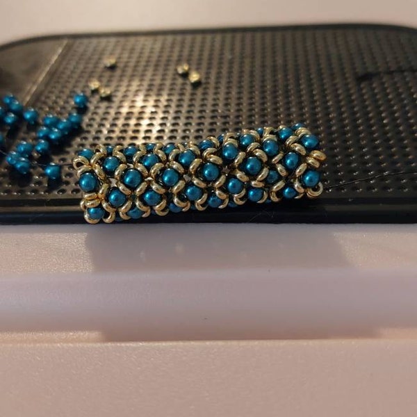 Samos® Par Puca® Full Capri Gold, 2 Hole 5x7mm Czech Glass, 00030-27100 ...