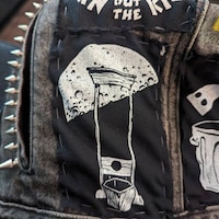 Squat the Moon SQUATTERS RIGHTS Patch Esoteric Anarchist I Suppose - Etsy