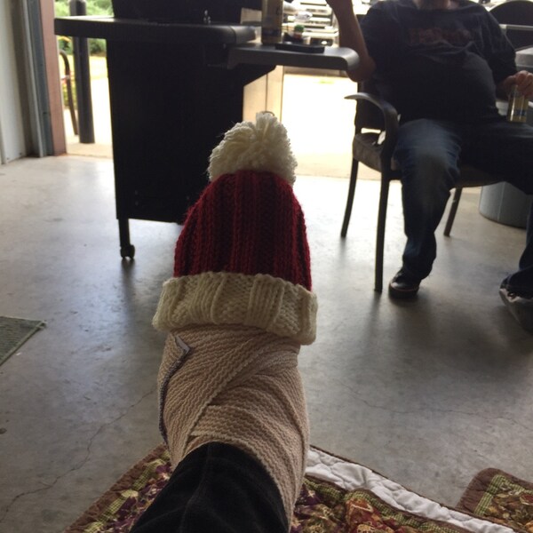 Post Foot Surgery Gift/foot Cast Comfort/get Well Gift/toe Warmer/ankle ...