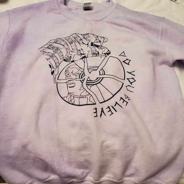 Pucci Gravity Made in Heaven Purple Bleach Wash Dyed Sweatshirt - Etsy