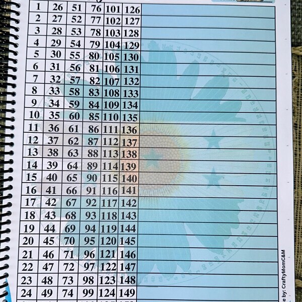 Powerball Printable Raffle Sheet - Etsy