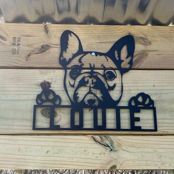 Your Custom Dog Metal Sign, Metal Sign, Personalized Dog Sign, Dog ...