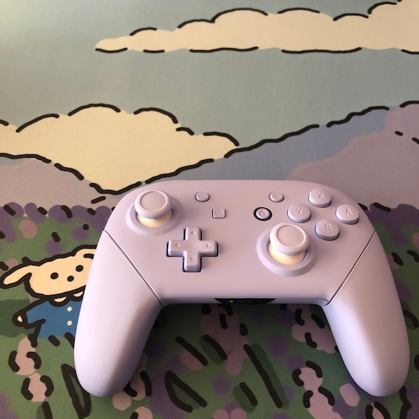 Custom Lavender Dream All Pastel Purple Nintendo Switch Pro Controller ...