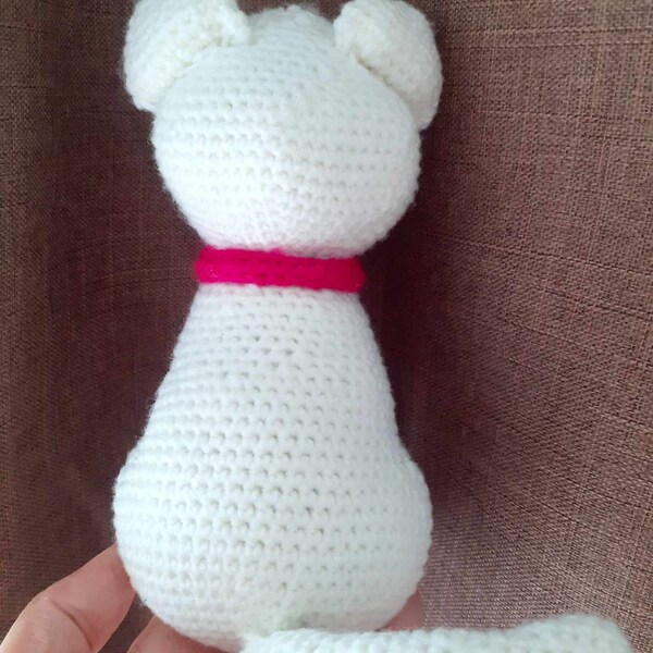 Crochet Cat Pattern, Cat Amigurumi Pattern, Crochet Cream Cat Pattern ...
