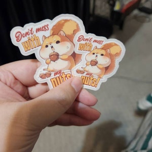 Adorable Chunky Capybara With Watermelon Sticker Cute Vinyl Decal ...