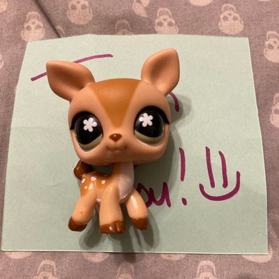 Littlest Pet Shop Rare Vintage LPS YOU CHOOSE Brown Tan Pink Deer Fawn ...