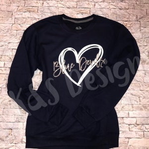 Blue Devils Heart SVG/PNG - Etsy