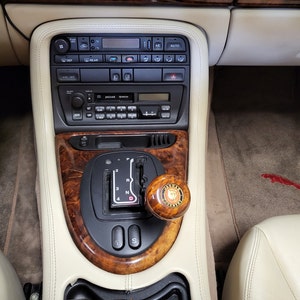Jaguar XKE, E-type Wood, Walnut Burl Dash, Dashboard Center Instrument ...