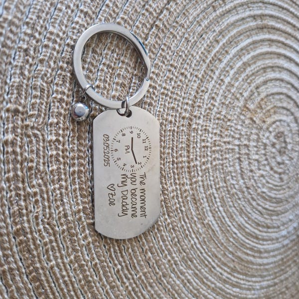 Personalised Country Keychain Two Home Keyring State Keychain Long ...