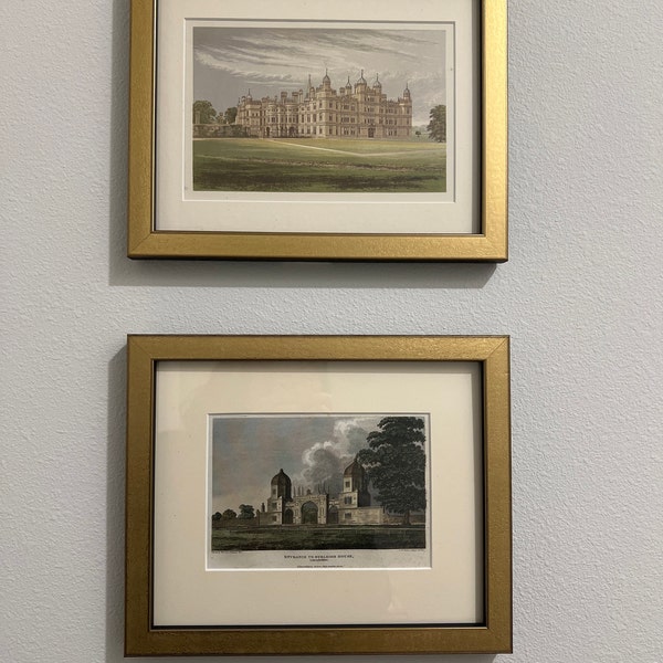 Caverswall Castle, Staffordshire Original Antique Vintage Engraving ...