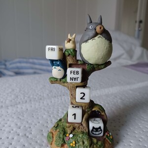 Original Ghibli Calcifer Figure ring set of 6 Howls Moving Castle ...