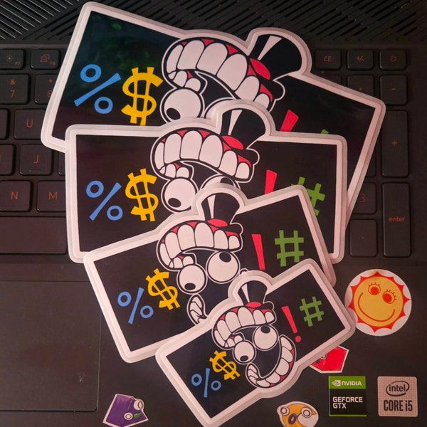 Amazing Digital Circus Babies Vinyl Stickers, 8 Styles in the Set ...