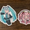 Rabbit Hole Hatsune Miku Vinyl Sticker - Etsy