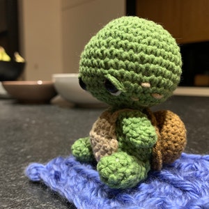 PATTERN: Timmy the Tiny Turtle Crochet Turtle Pattern - Etsy