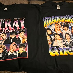 Stray Kids Lee Know Retro Vintage Tee Kpop T-shirt Stray Kids Merch ...