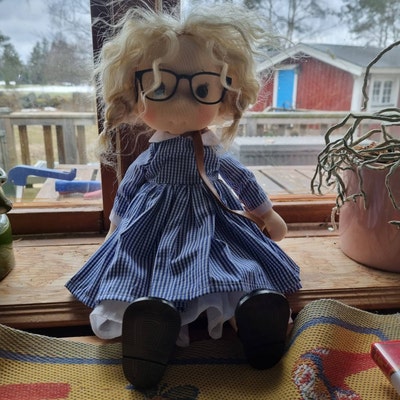 Mia Full Mobile Doll, Waldorf Doll Inspiration, Organic Cotton Doll ...