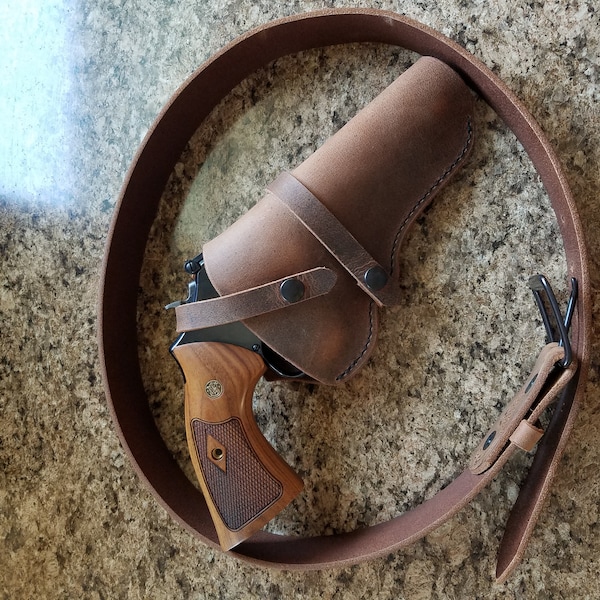 Smith & Wesson Model 19 (K Frame) Revolver Holster - Etsy