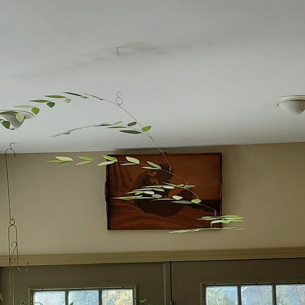 Olive Grove Handmade Tree Leaf Mobile by Moon Lily Mobiles - Etsy