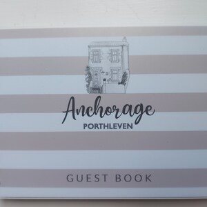 Personalised Holiday Home Guest Book, Holiday Home Visitor Book ...