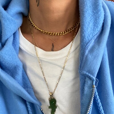 GOLD Chain Necklaces Layering Necklace Vine Chain Twist Chain - Etsy