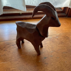 3D Printed Hand-painted Goat of Warding Statue Figure Inspired by ...