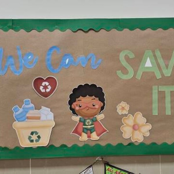 Hot Air Balloons Spring Bulletin Board & Interactive Classroom Decor ...