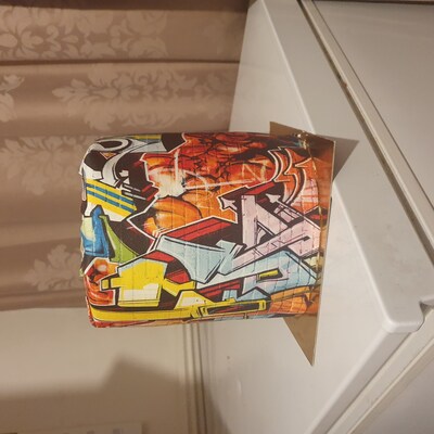 Blue Vintage World Map Wrap Around Edible Cake Topper, ICING Sheet ...