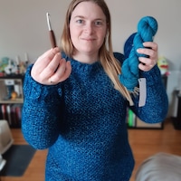 Easy Crochet Pullover Weekend Snuggle Sweater Cosy Slouchy Winter PDF ...