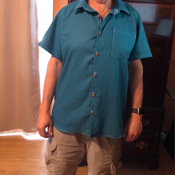 Finch Button up Digital Sewing Pattern - Etsy