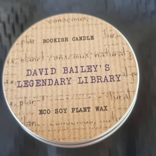 BOOK LOVER Candle | 50ml MINI Bookish Candles | Soy Candles Sample ...