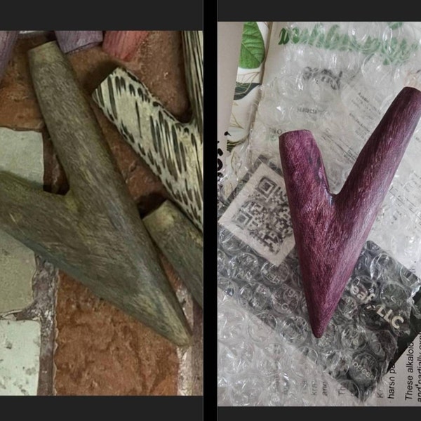 Handmade Stone Kuripes With Snake Embellishment - Etsy