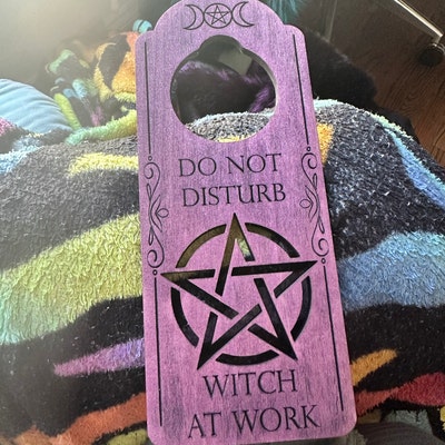 Do Not Disturb Prayer in Progress Engraved Door Hanger Sign Christian ...